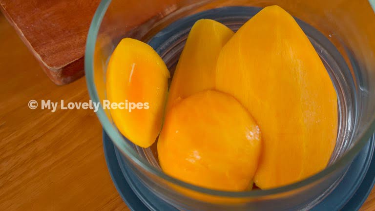 Mango Roses Jelly Cake | Refreshing Dessert - My Lovely Recipes